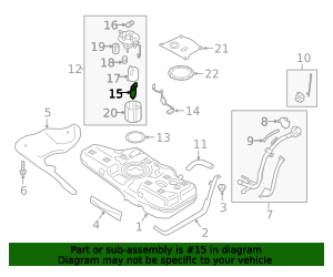 31119-C9000 - Fuel Pump 2018-2024 Kia | Kia.Parts Store