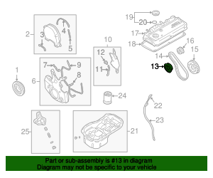 Tensioner MD352473 | Mopar Estores