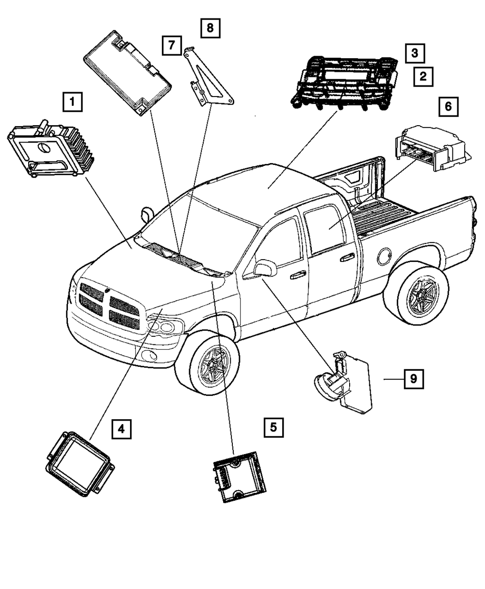 RL049889AR - Totally Integrated Power Module, Remanufactured 2006 Dodge ...