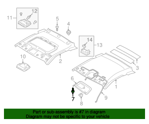 2010-2025 Hyundai Sun-Visor Screw 12294-06251 | OEM Parts Online