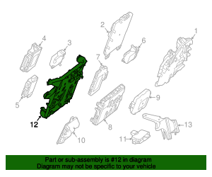 222-545-11-40 - Mount Bracket 2015 Mercedes-Benz | Mercedes-Benz USA Parts
