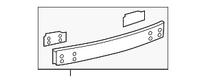 2014-2021 Lexus Impact Bar 52023-53081 | OEM Parts Online