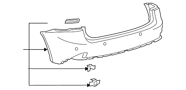 2017-2020 Lexus Bumper Cover 52159-53950 | OEM Parts Online