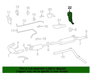 906-470-00-47 - Heat Shield 2010-2013 Mercedes-Benz | Mercedes-Benz USA ...