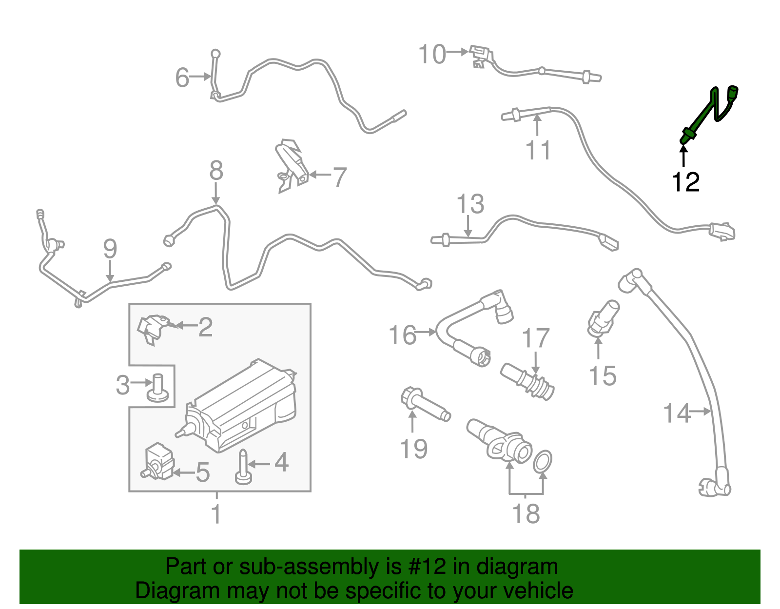 LK4Z-9G444-Y - Oxygen Sensor 2021-2024 Ford | AutoNation Parts