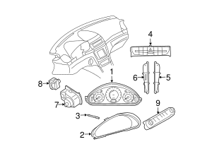 2003-2011 Mercedes-Benz Ignition Switch 211-545-38-08 | MB OEM Parts