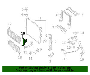 2018-2020 Mercedes-Benz Air Duct 213-505-25-00 | MB OEM Parts
