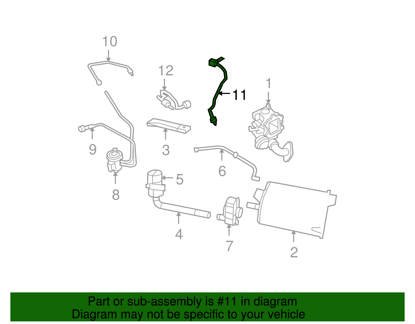 2007-2011 Mopar Oxygen Sensor 56029084AA | Mopar Parts Canada