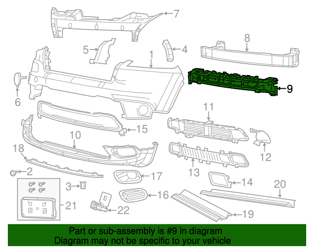 68200495AB - Absorber - 2014-2018 Jeep Cherokee | Mopar Parts Canada