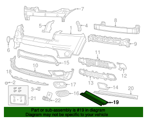 2014-2018 Jeep Cherokee Upper Shield 68140328AA | TascaParts.com