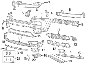 68203213AB - Lower Cover - 2014-2018 Jeep Cherokee | Mopar Parts Canada