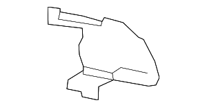 2014-2018 Jeep Cherokee Air Duct - Driver's Side (LH) 68205073AB ...