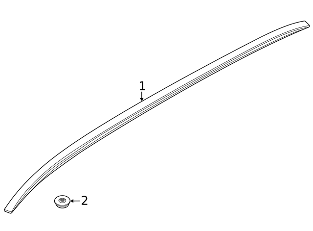 2022-2024 Genesis GV70 Roof Rack 87270-AR100 | OEM Parts Online