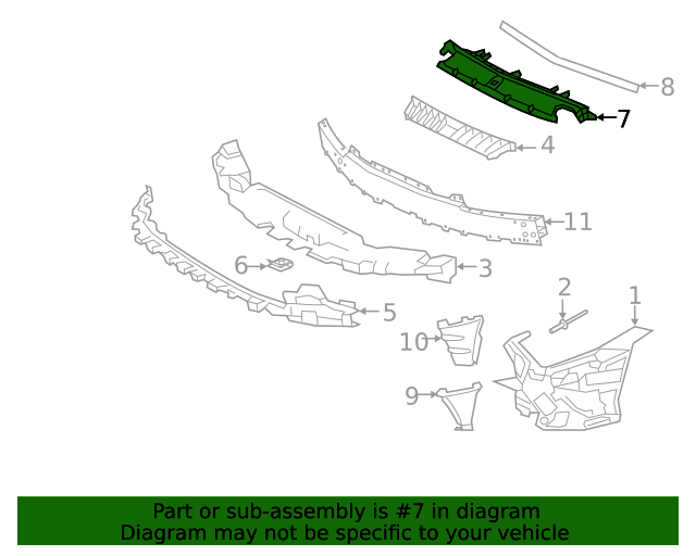 2019-2020 Mercedes-Benz Sight Shield 257-885-49-00 | MB OEM Parts