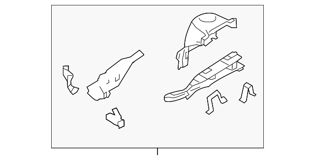2015-2021 Subaru Apron Assembly 51609VA0709P | Subaru Parts Store