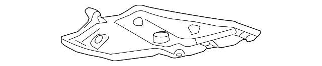 Genuine Toyota Under Cover part# 55607-47040 for 2010-2015 Toyota ...