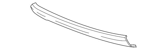 2021-2024 GMC Galvano Silver Front Bumper Fascia Skid Plate 84835801 GM ...