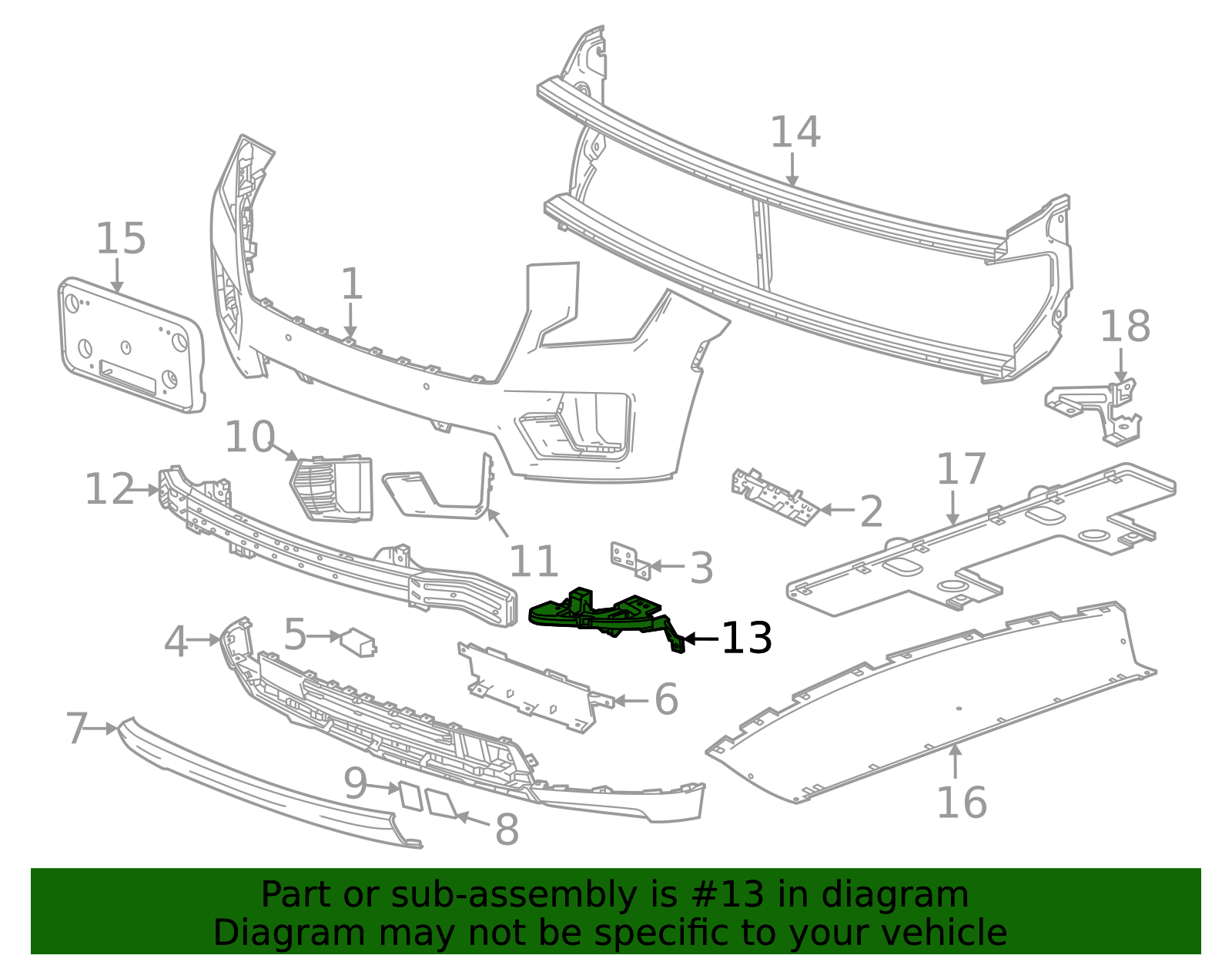 84861006 - Outer Reinforced 2021-2024 GMC | GMC Parts Canada