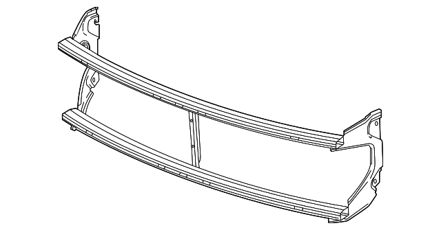 84664454 - Front Bumper Fascia Upper Stiffener 2021-2024 GMC ...