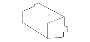 2021-2024 GM Front Bumper Fascia Lower Bracket 84795201 GM ...