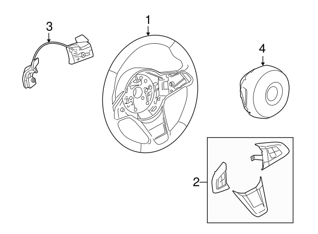 Genuine BMW 32-30-6-799-619 | Paddle Switch | FREE Shipping on Most ...