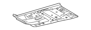 2007-2018 Toyota Front Floor Pan 58111-52271 | Toyota Parts Center