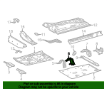 Genuine OEM Toyota Seat Belts Parts