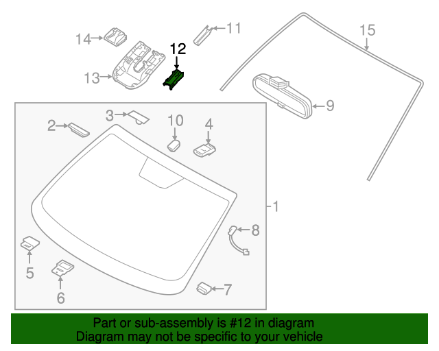 2016-2021 Hyundai Tucson Inner Cover 96011-D3000 | OEM Parts Online