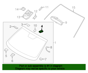 2016-2021 Hyundai Tucson Sensor 97257-C5000 | OEM Parts Online