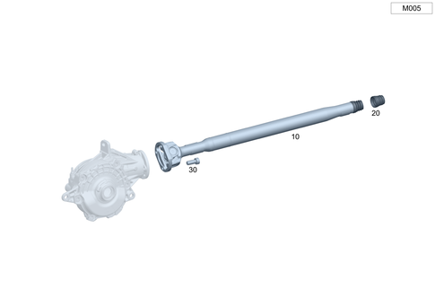 Front Axle Differential Propeller Shaft for 2024 Mercedes-Benz CLE 53 ...