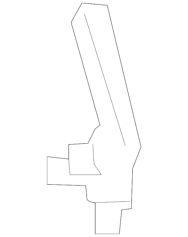 90477-5NA0B - High-Quality Liftgate Bracket for 2019-2020 Infiniti QX50 ...
