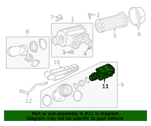23217551 - Air Cleaner Outlet Resonator 2016-2020 GM | AutoNationParts.com
