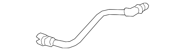 12610077 - Positive Crankcase Ventilation (PCV) Tube - 2016-2020 GM ...