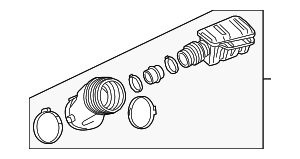 2016-2020 GM Air Cleaner Outlet Duct 84836253 GM | GMPartsDirect.com