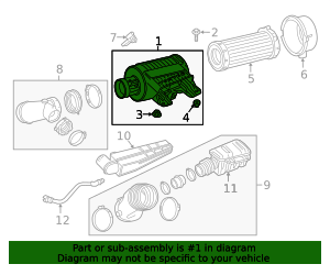 84392890 - Air Cleaner Housing 2017-2020 GM | AutoNationParts.com