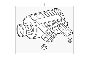 Genuine OEM Air Cleaner Housing Part# 84392890 Fits 2017-2020 GM: Up To ...
