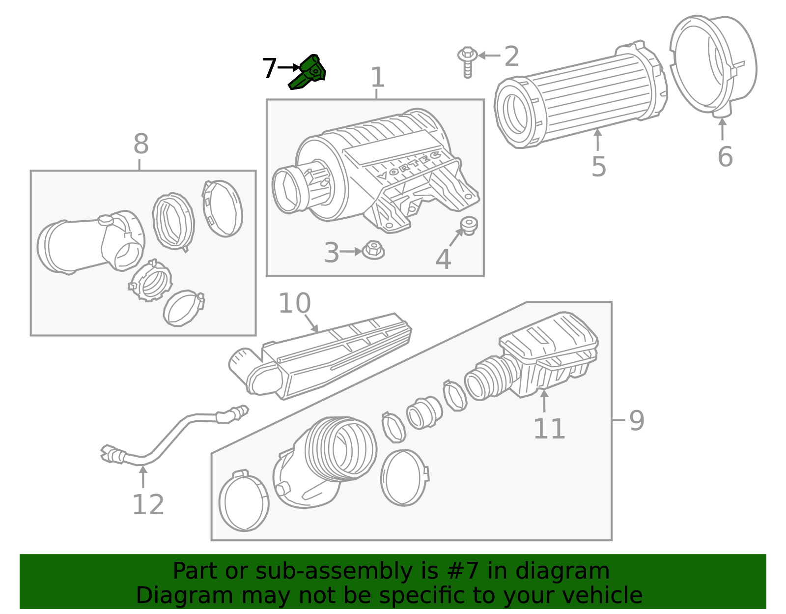 2016-2024 GM Mass Airflow Sensor 23324767 GM | GMPartsDirect.com