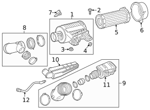 2016-2021 GM OEM NEW 2016-21 GM Chevrolet GMC Silverado Colorado Mass ...