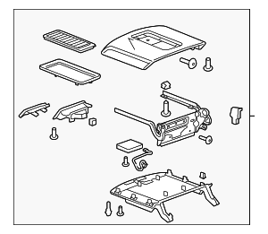 2018-2020 GM Armrest Assembly 84584417 GM | GMPartsDirect.com