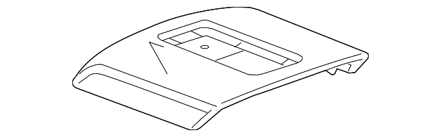 2015-2020 GM Jet Black Front Floor Console Outer Armrest 23469002 GM ...