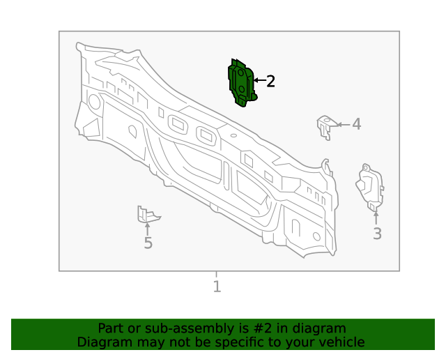 52163-0R030 - Reinforced Plate - 2019-2023 Toyota | OEM Genuine Toyota ...