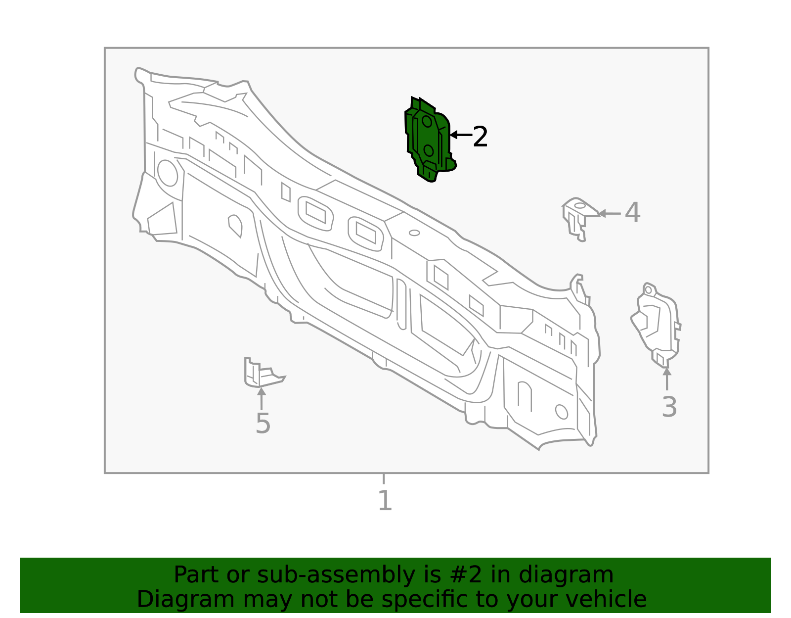 52163-0R030 - Reinforced Plate - 2019-2024 Toyota | OEM Genuine Toyota ...