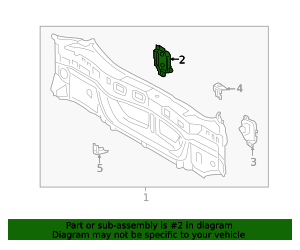 2019-2023 Toyota Reinforced Plate 52163-0R030 | Toyota Parts Center