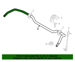 31306888445 - Stabilizer Bar - 2018-2024 BMW | BMW OEM Parts Store