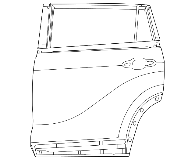 2020-2024 Toyota Highlander Door Shell 67004-0E190 | Toyota Parts Center