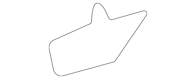 Genuine Toyota Door Shell Seal part# 67837-0E060 for 2020-2025 Toyota ...