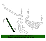 51647210503 - 2011-2018 BMW Vertical Support (51-64-7-210-503) | BMW of ...