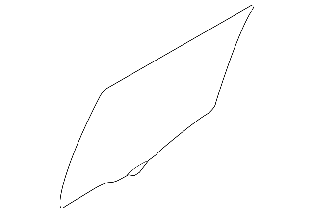 2011-2014 Hyundai Genesis Movable Glass 83421-3M011 | QuirkParts