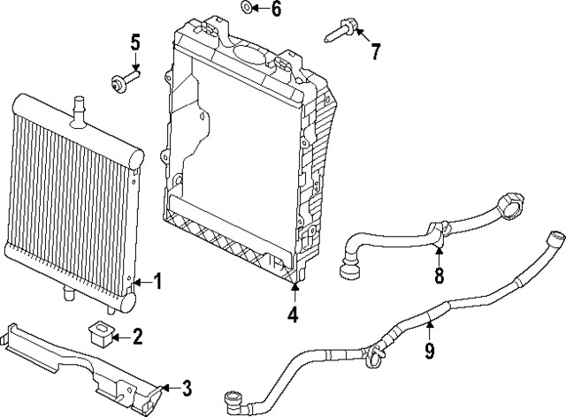 Genuine OEM Inlet Hose Part# LR188368 Fits Jaguar Land Rover Cary