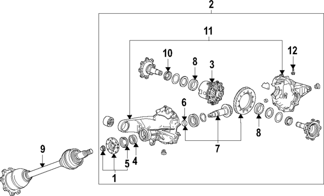 84881460 - Rear Axle Vent 2021-2023 GMC | AwesomeParts.com